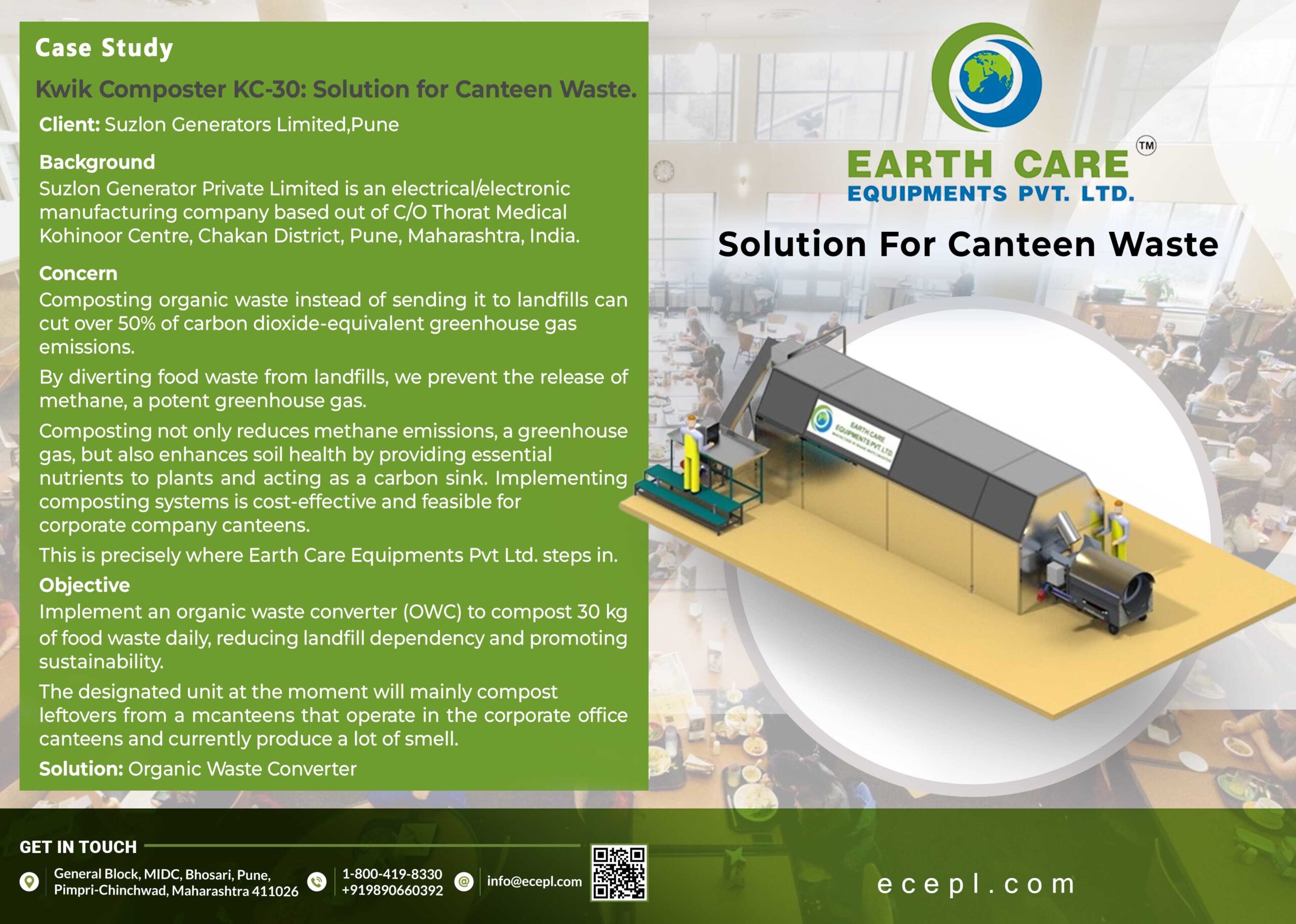 Food Waste Composting Machine, Fully Automatic Organic Waste Converters ...